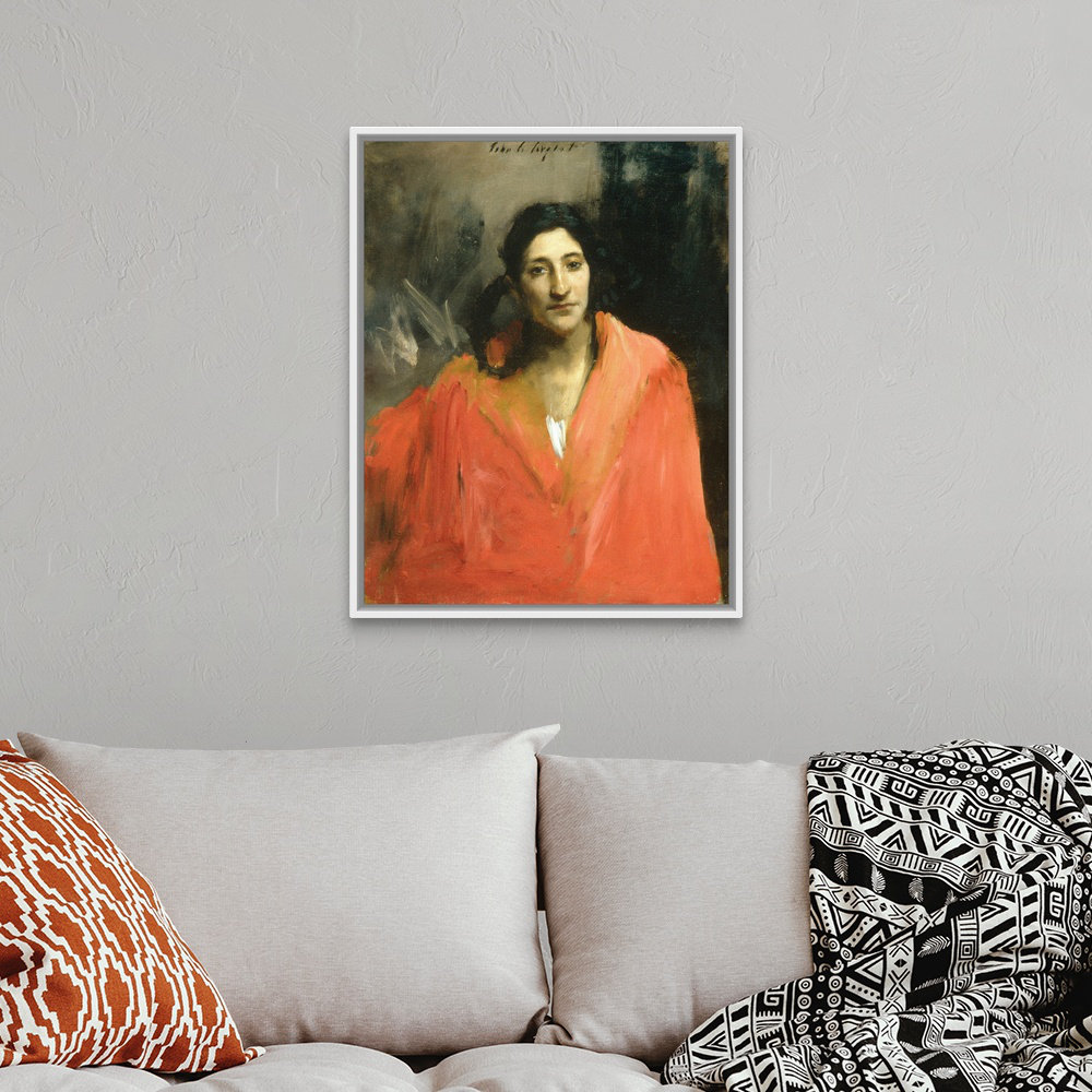 Charlton Home Gitana by John Singer (1856-1925) Sargent - Print on Canvas - Wayfair Canada